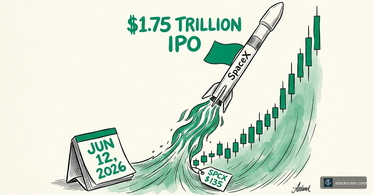 SpaceX IPO Explained: SPCX, Lockup & Day 1 | StockCram